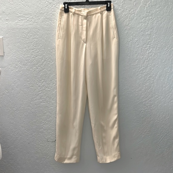 Rugby Ralph Lauren | Pants & Jumpsuits | Lauren Ralph Lauren Cream High Rise Pants | Poshmark
